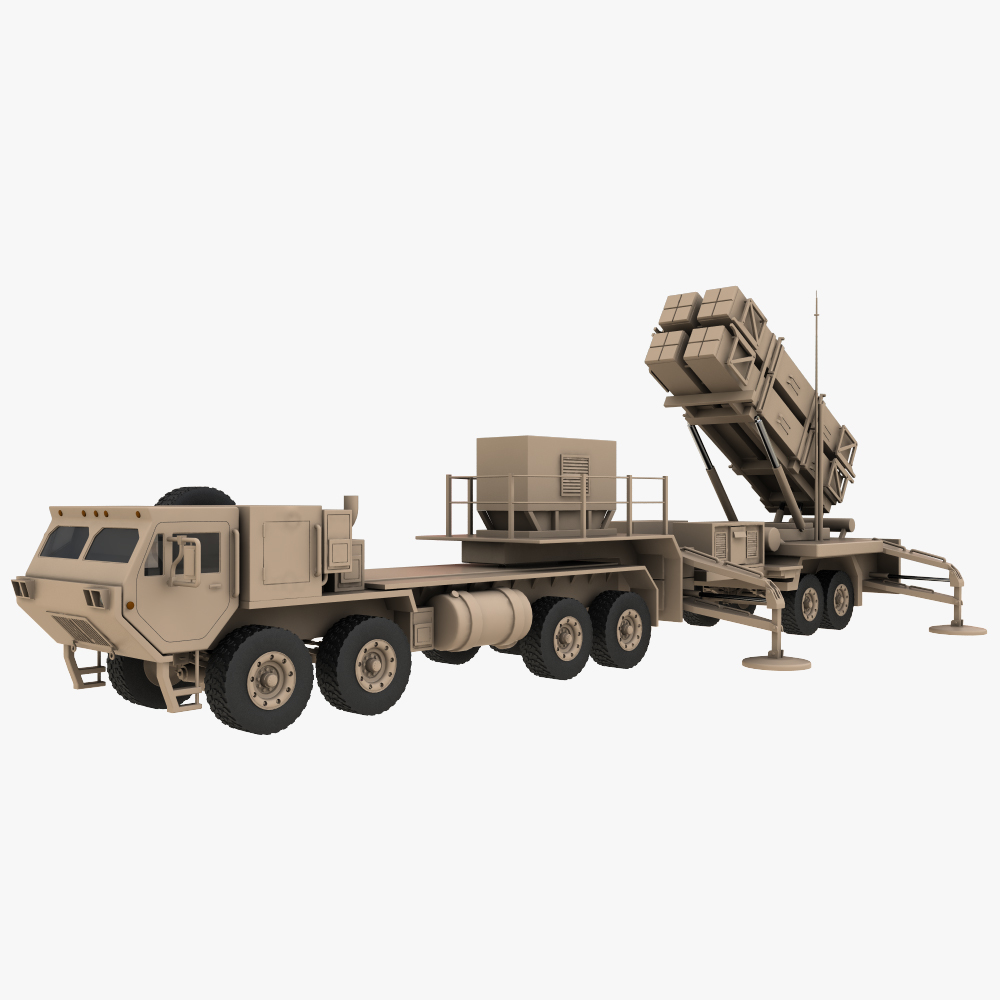 3d hemtt patriot model