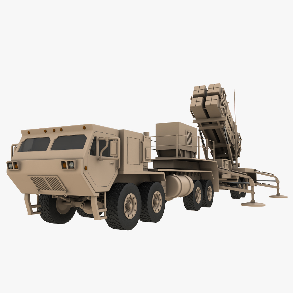 3d hemtt patriot model