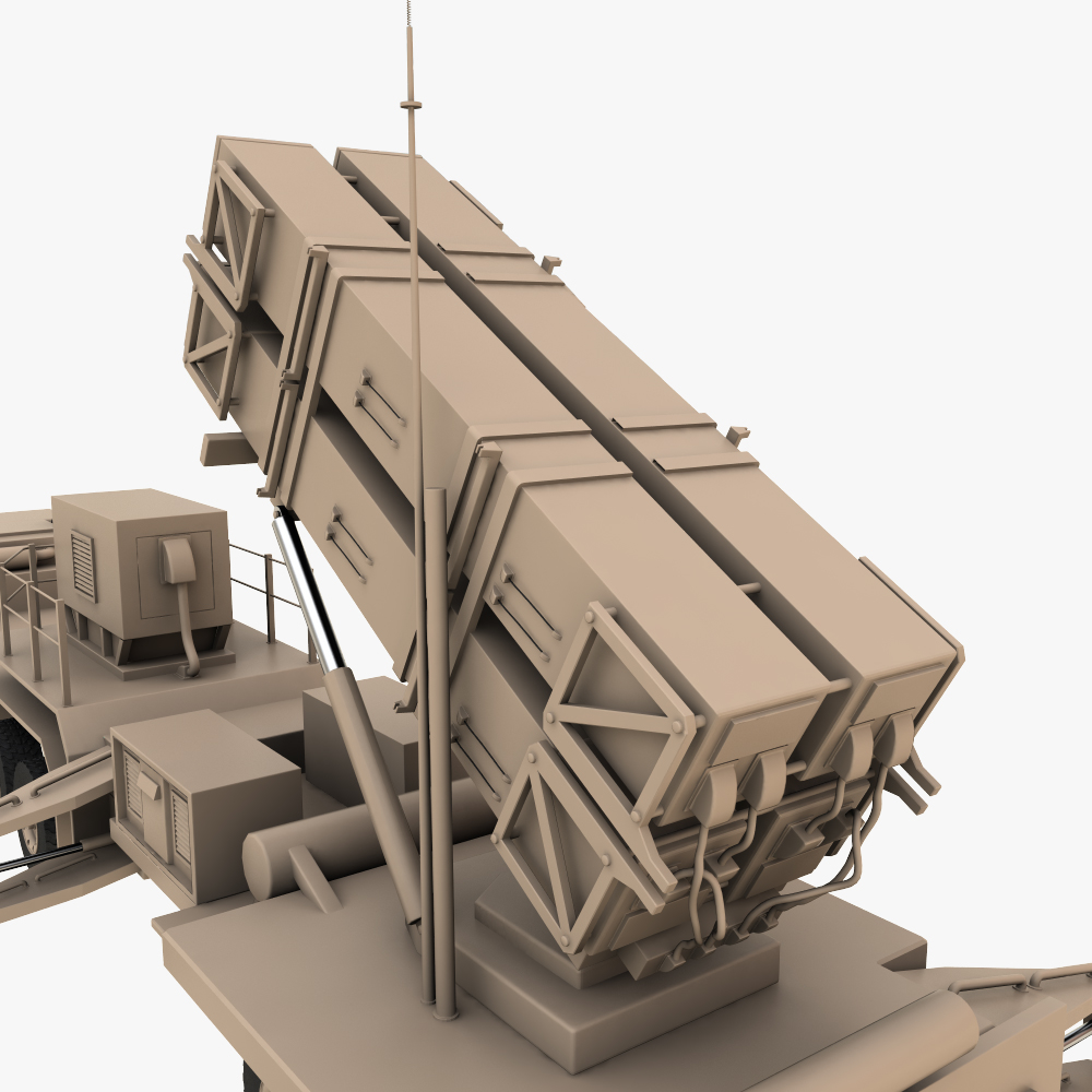 3d hemtt patriot model
