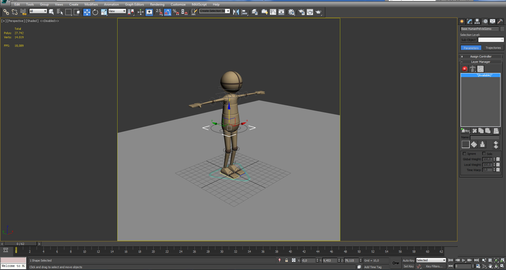 3dsmax cat rig character