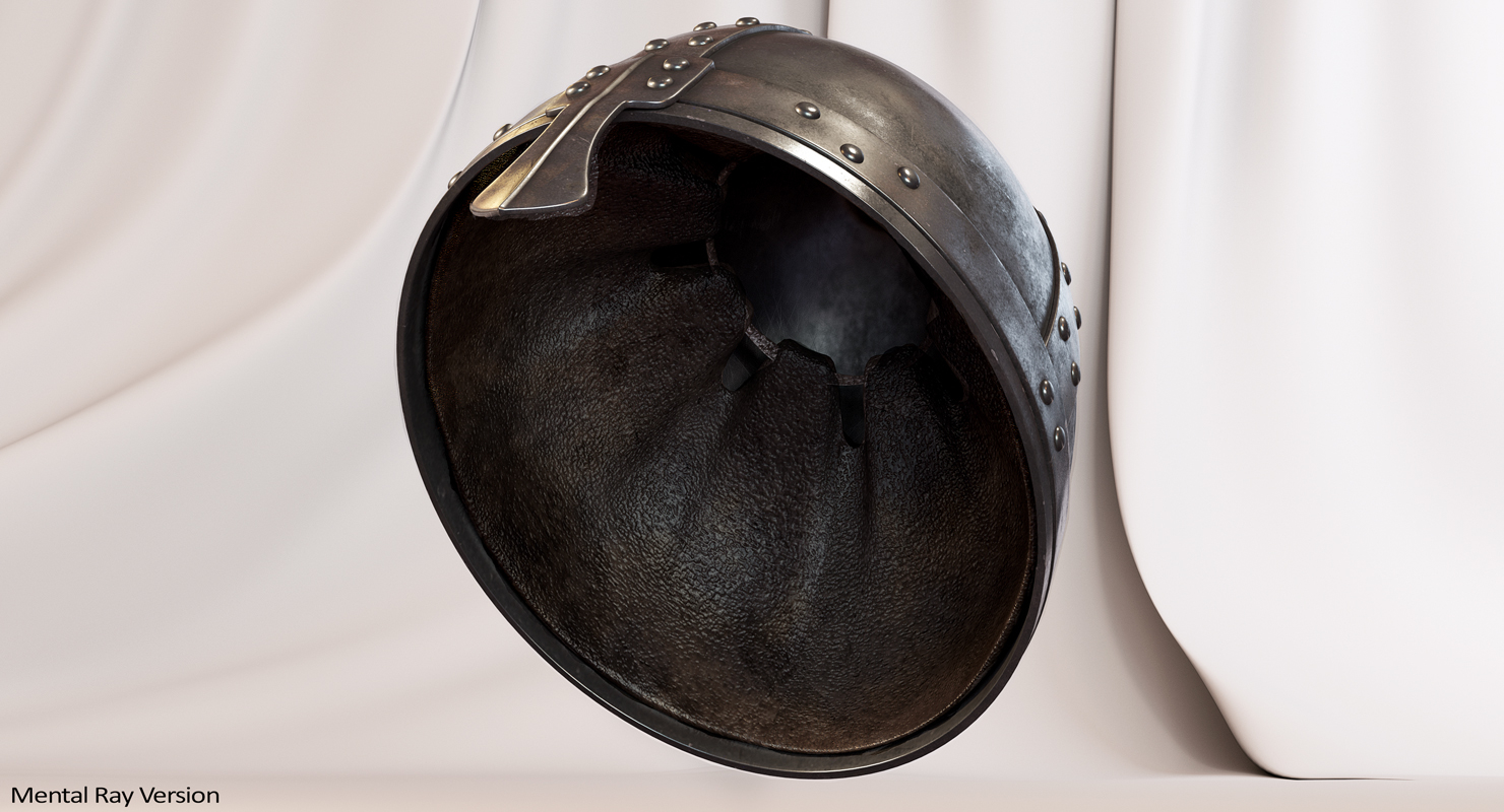 3d model nose helmet