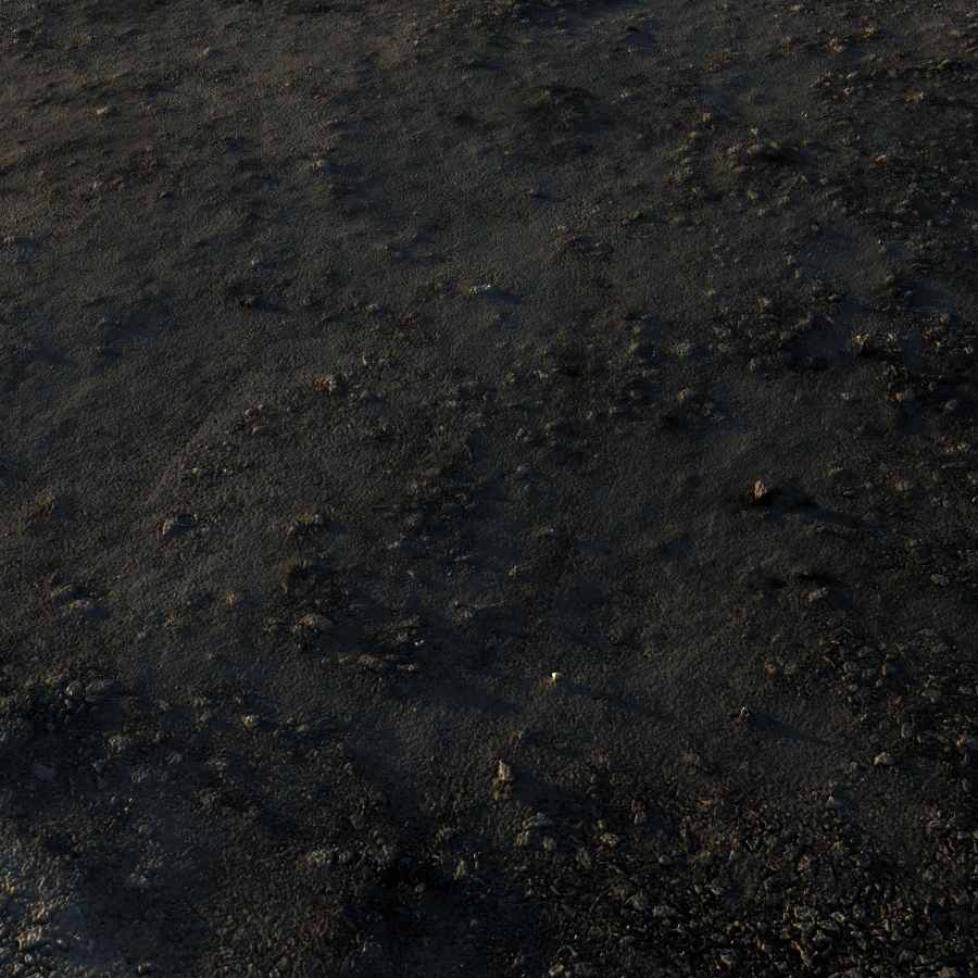 ground mud muddy 3d max
