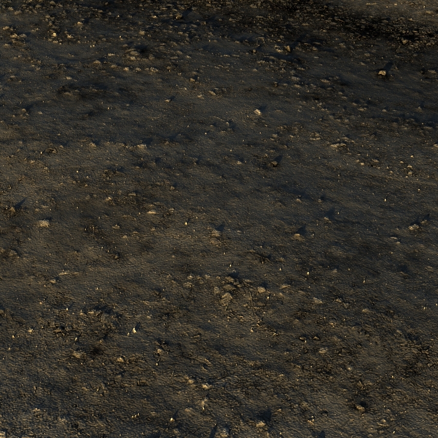 ground mud muddy 3d max