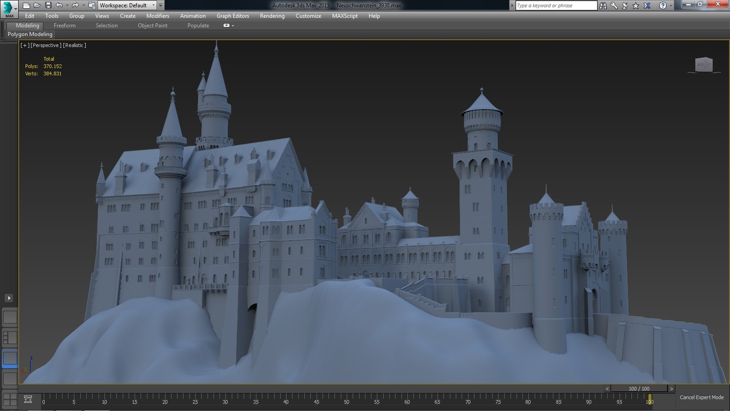 3d model neuschwanstein castle