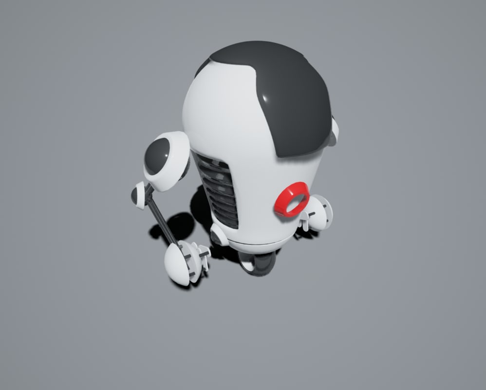 3d model robot bot