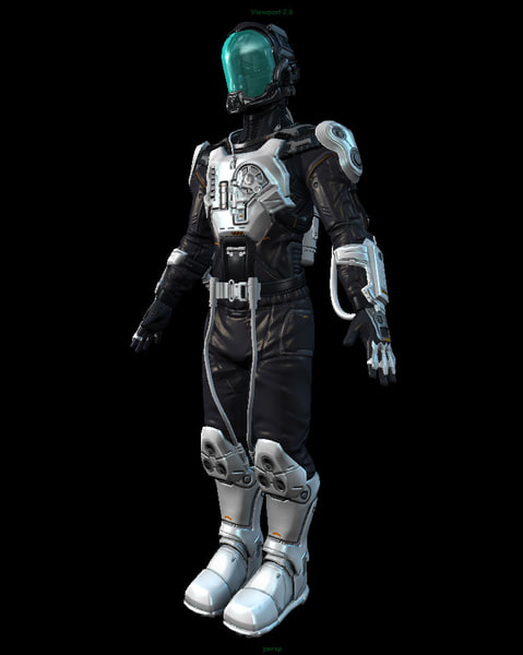 suit rigged animation ma