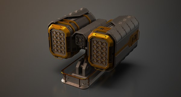 lxo sci-fi rocket turret
