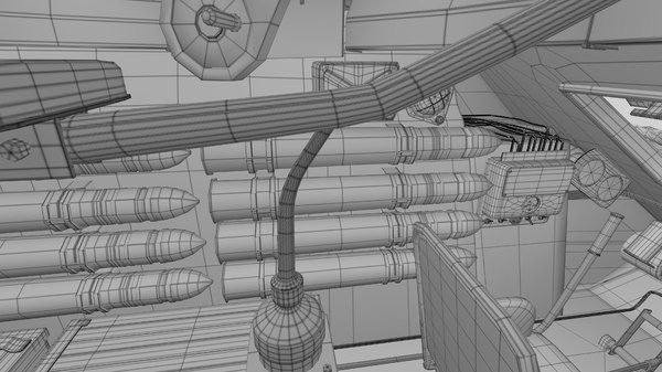 3d model soviet tank interior hdri