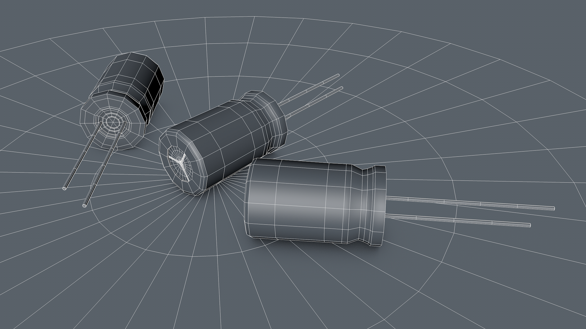 capacitor 3d model