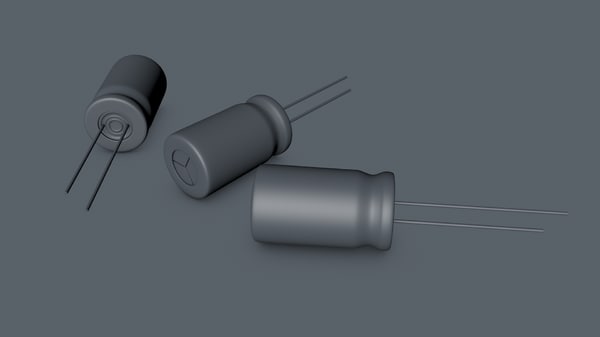 capacitor 3d model