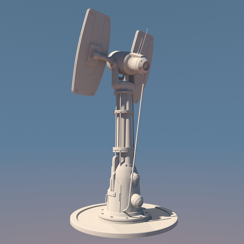 max sci-fi radar tower