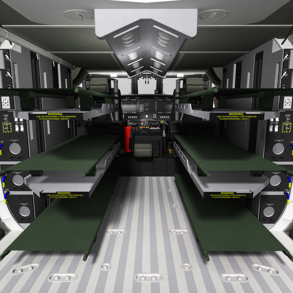 purchase hh-60m medevac helicopter 3d xsi