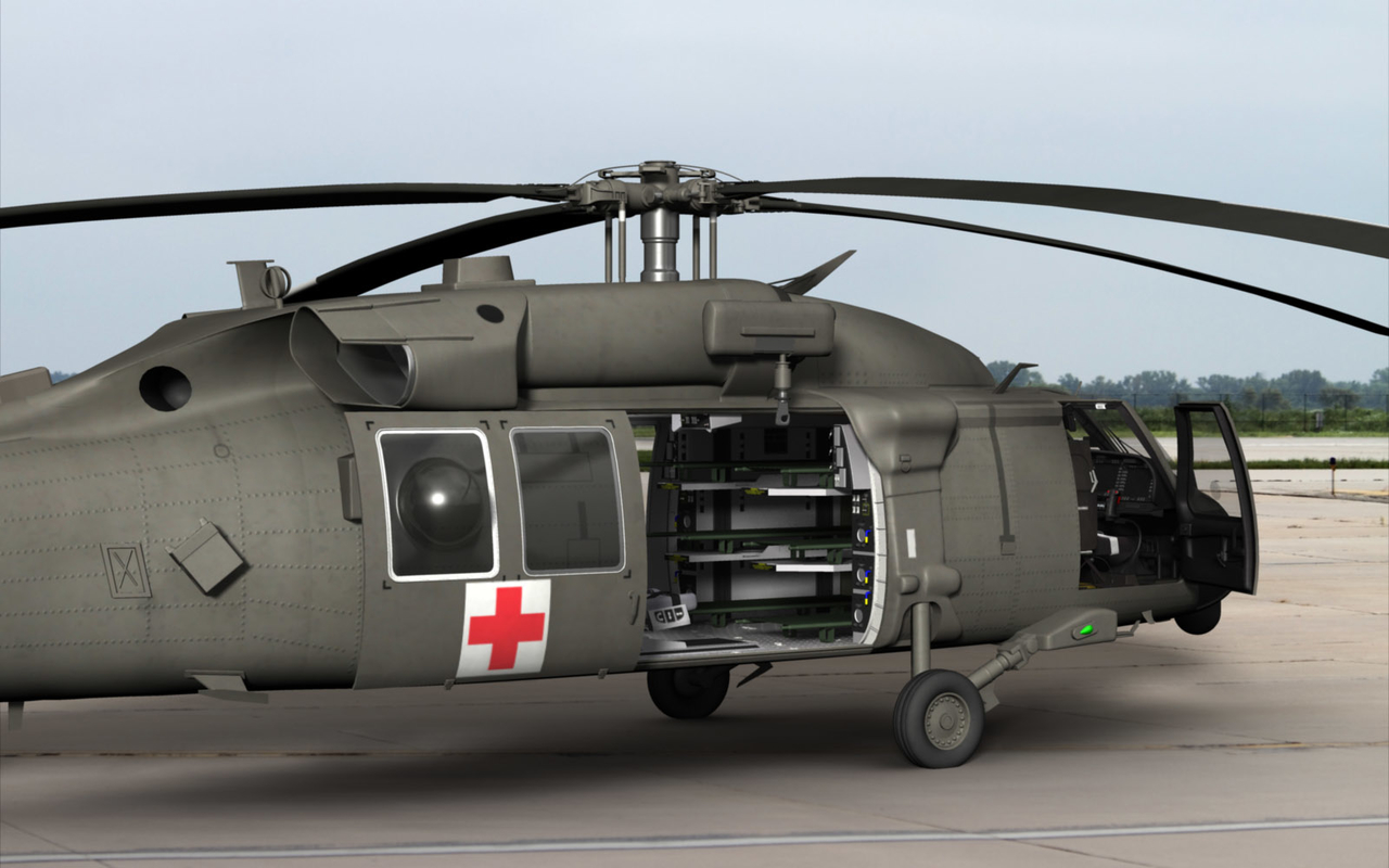 purchase hh-60m medevac helicopter 3d xsi