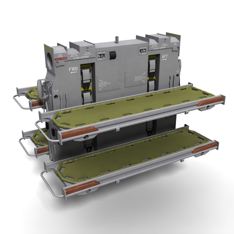 Modello 3D Elicottero UH-60L Blackhawk MEDEVAC - TurboSquid 992627