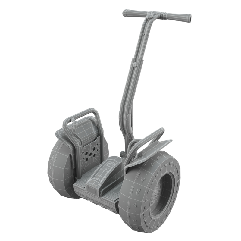 segway x2 3d max