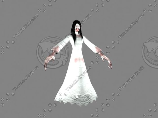 ghost kuntilanak west 3d model