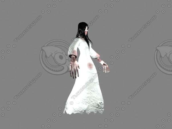 ghost kuntilanak west 3d model