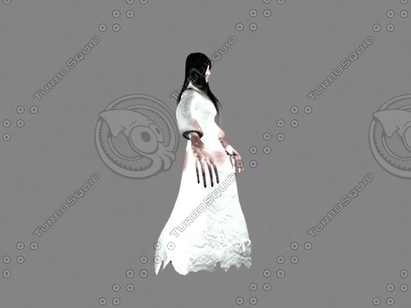 ghost kuntilanak west 3d model