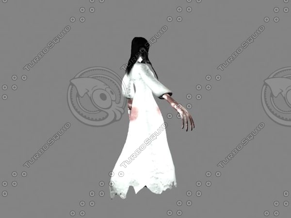 ghost kuntilanak west 3d model