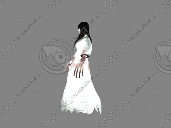 ghost kuntilanak west 3d model