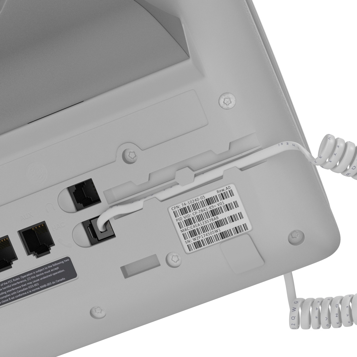 3d cisco ip phone 7841