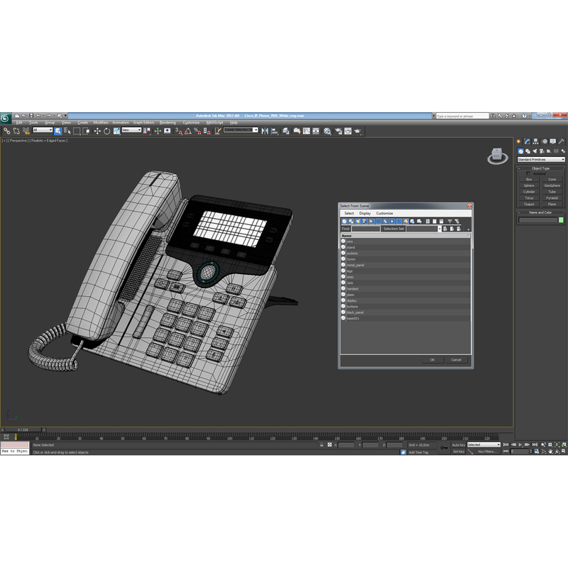 3d cisco ip phone 7841