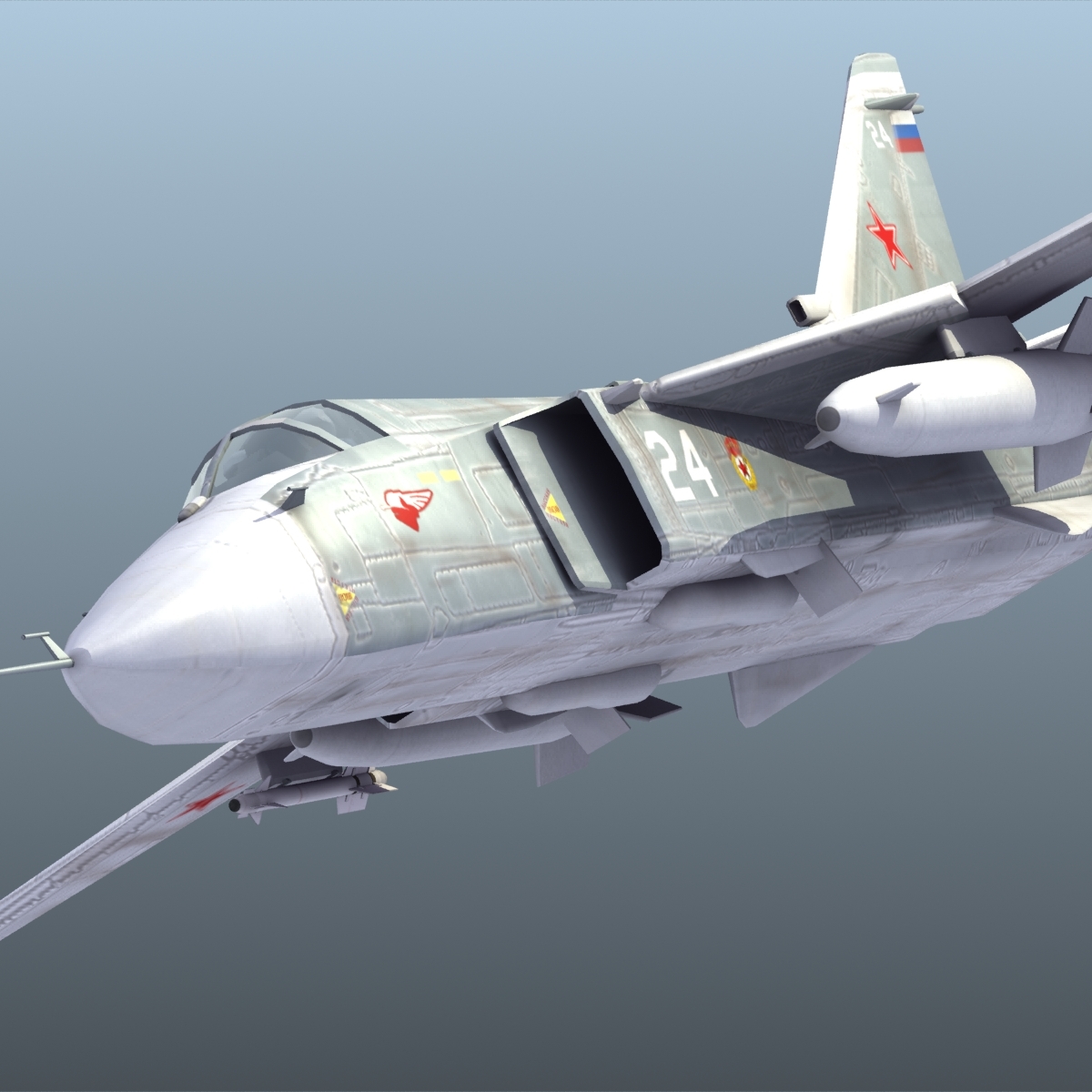 3d tactical russian fighter