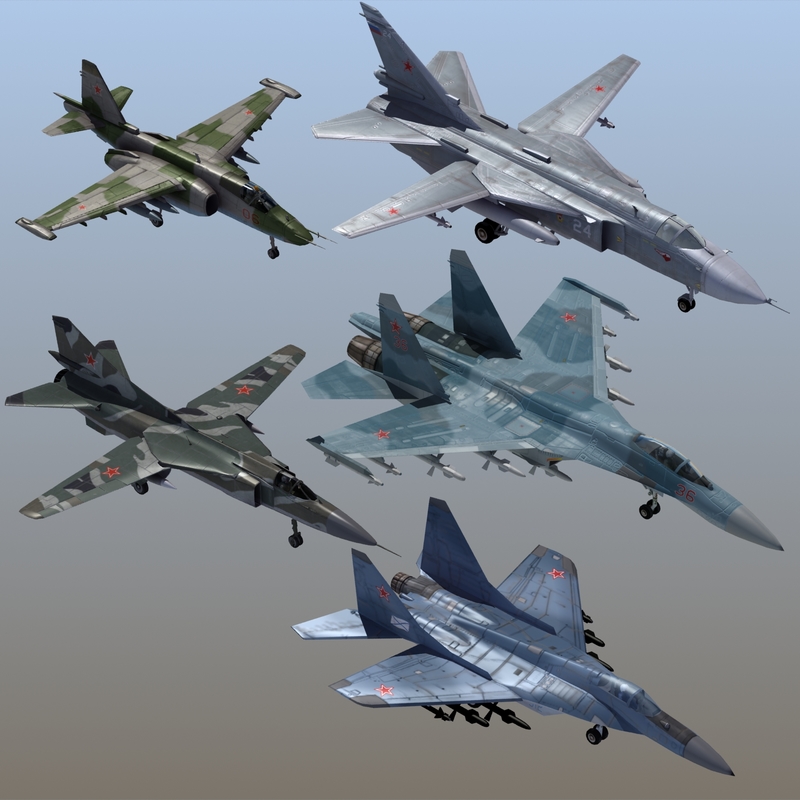 3d tactical russian fighter