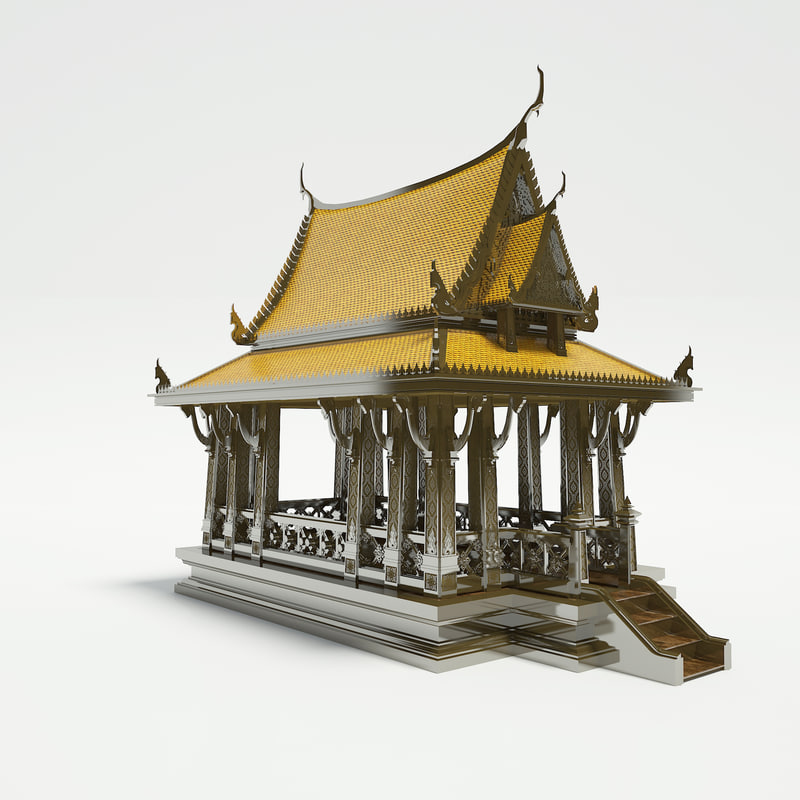 3d model pavilion architecture