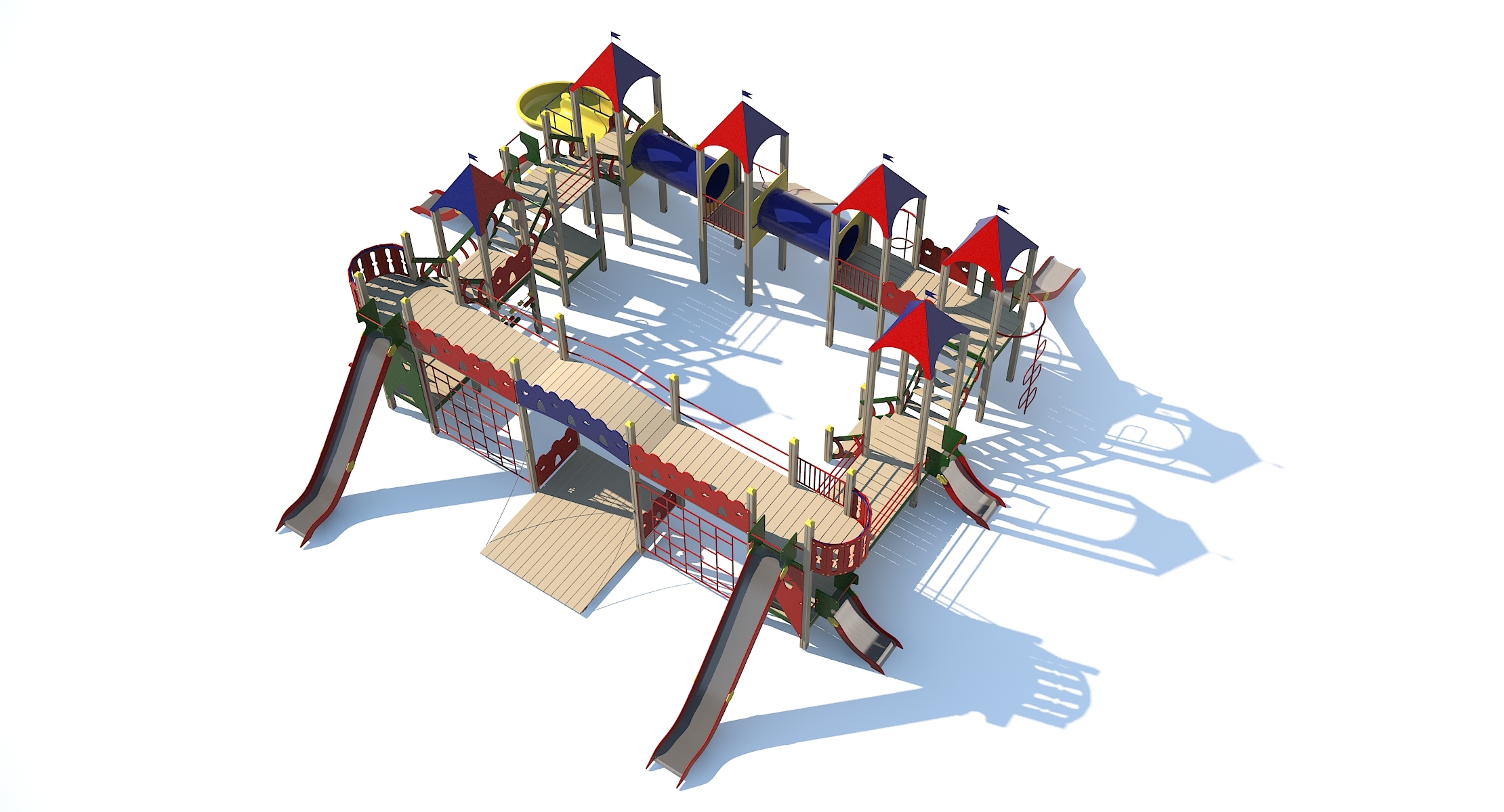 playground 3d model