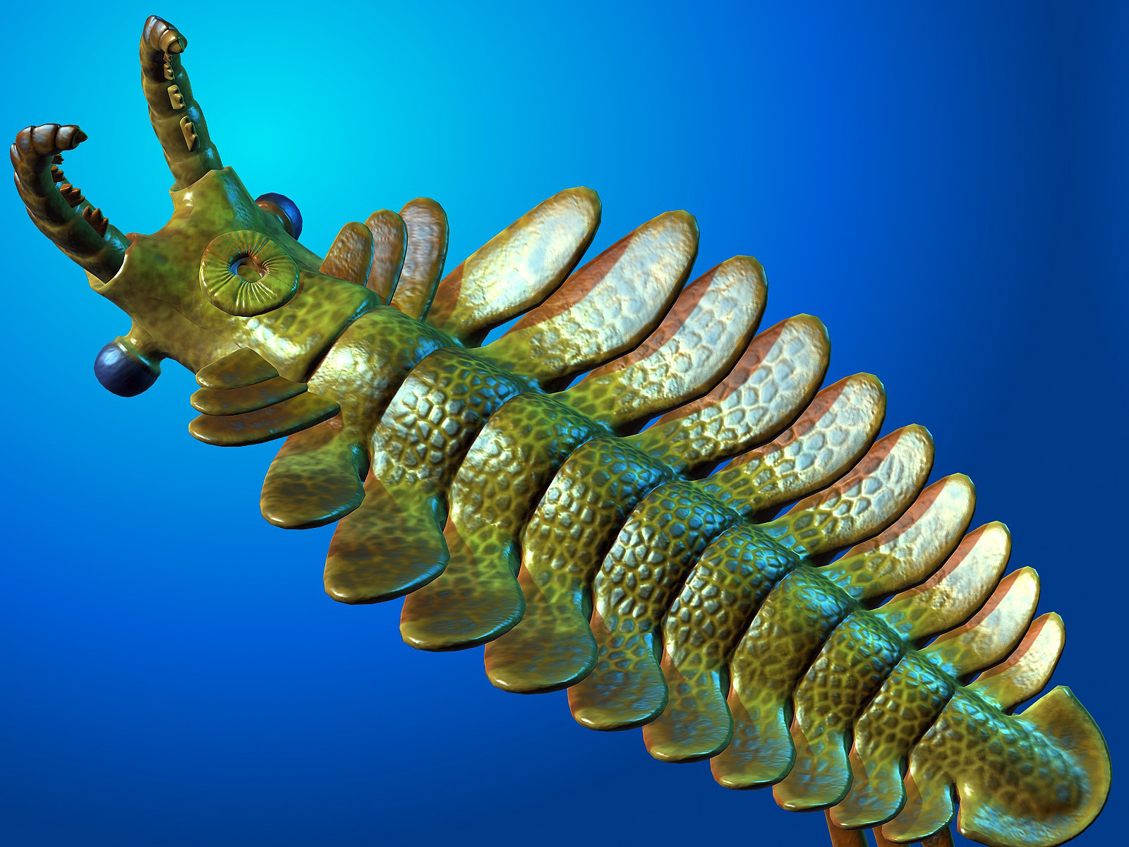 max anomalocaris extinct arthropods