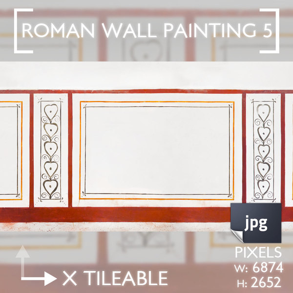 Texture JPEG Roman Wall Painting