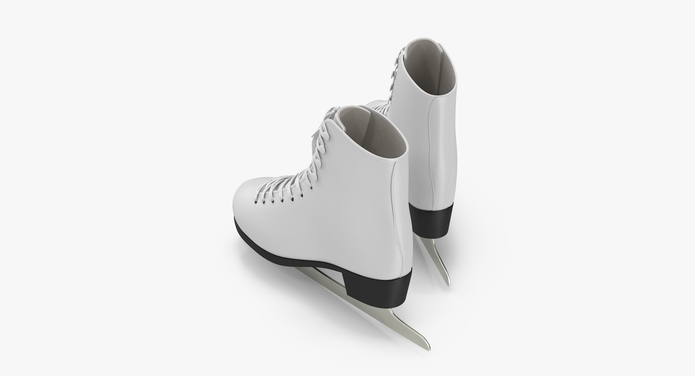 ice skates 3d model