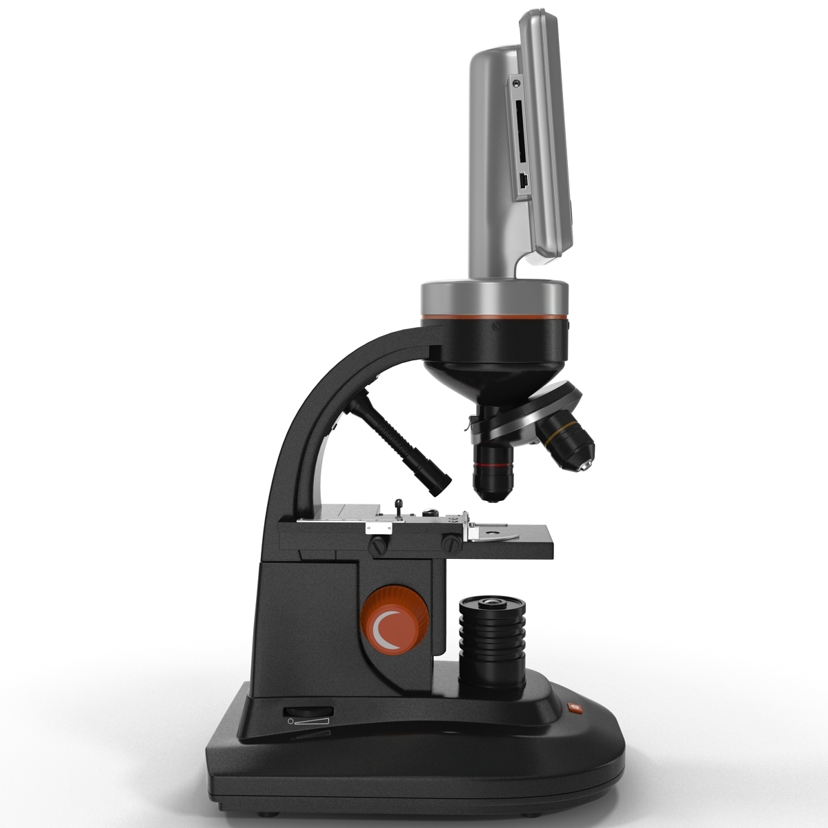 microscopes set medical 3d model