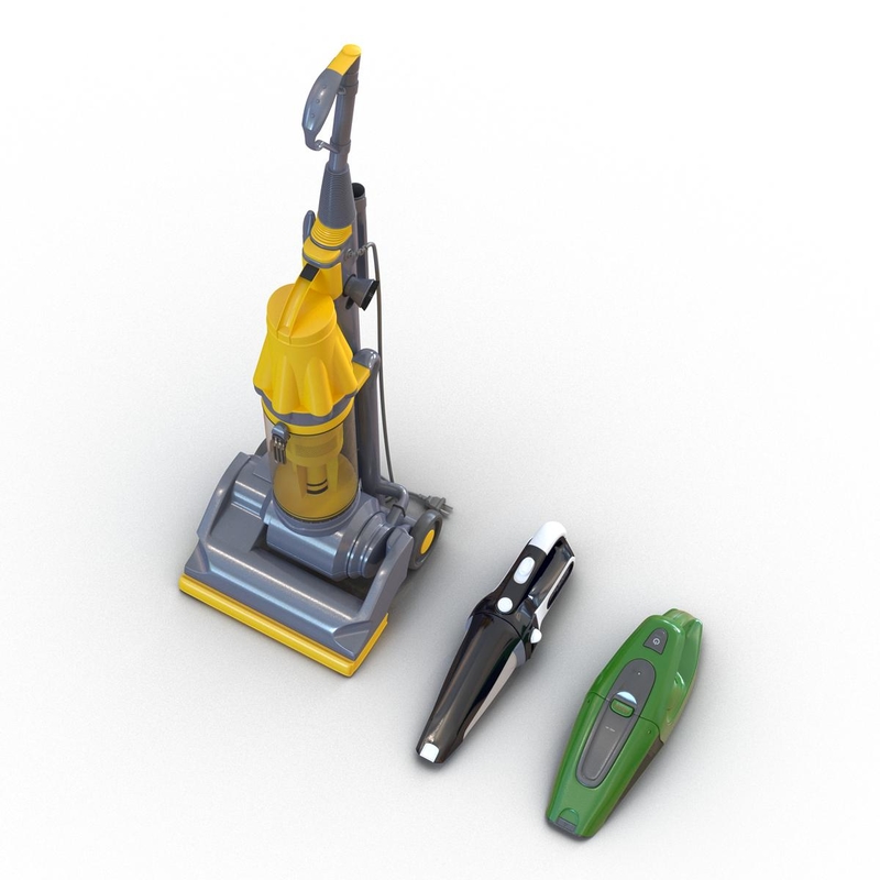 vacuum cleaners 2 cleaning 3d model