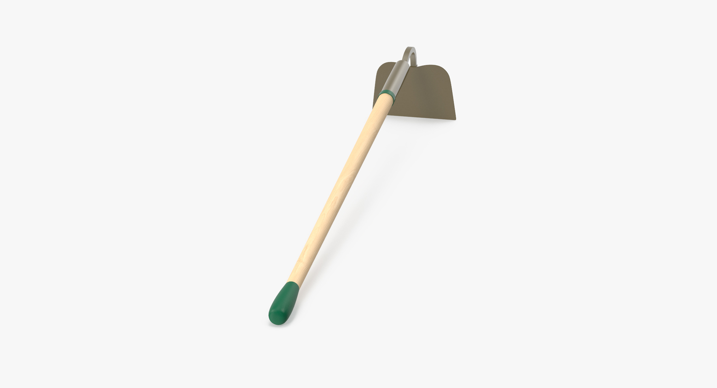 garden hoe 3d model