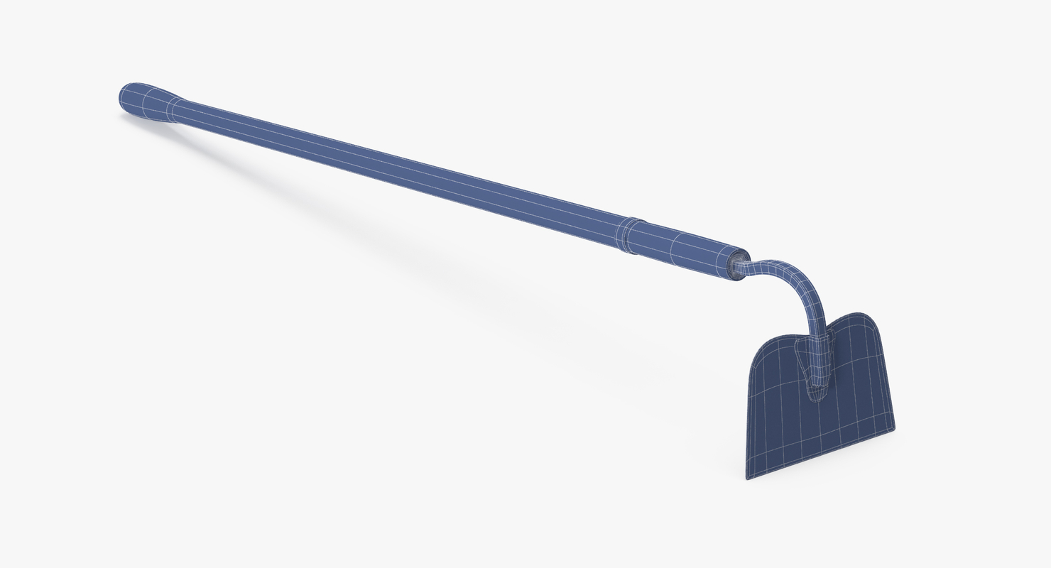 garden hoe 3d model