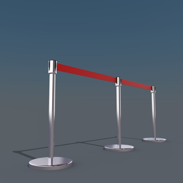 security stanchion divider max
