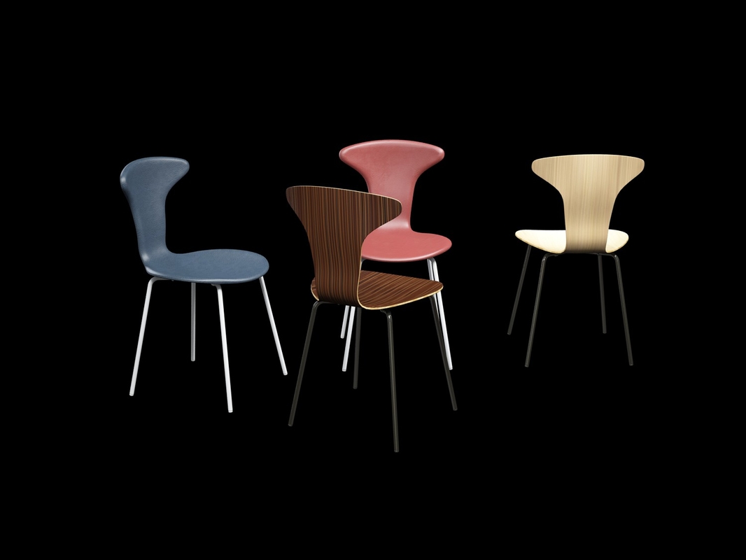 3d model munkegaard-chair