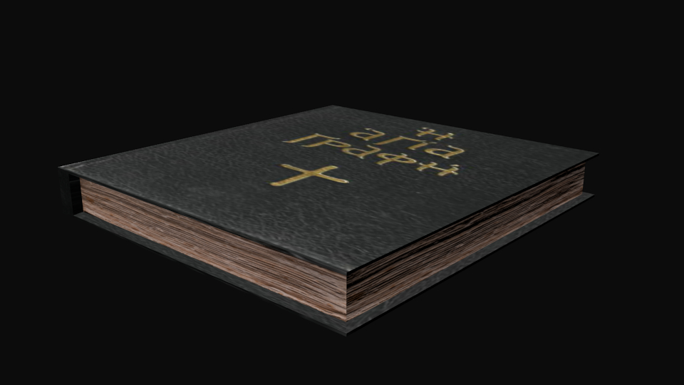 holy bible 3d model