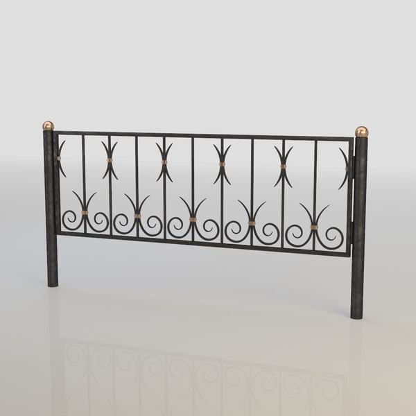 Cerca de Ferro 024 Modelo 3D - TurboSquid 994482