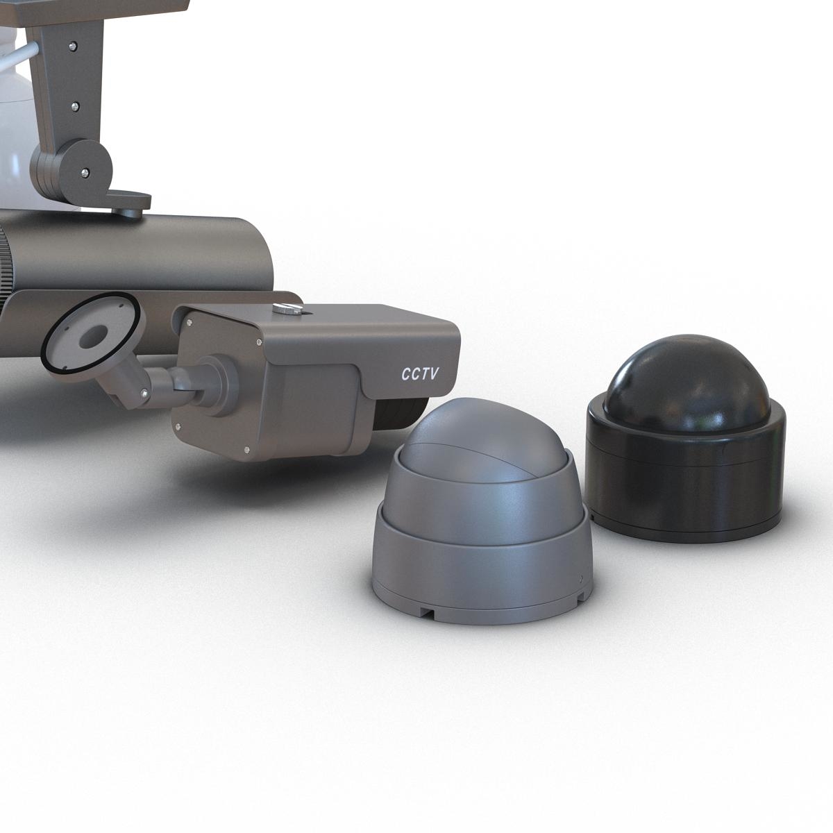 3d model cctv cameras