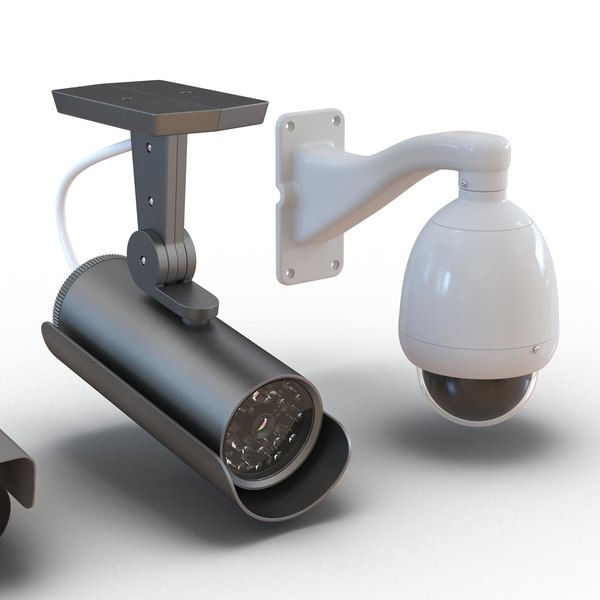 3d model cctv cameras