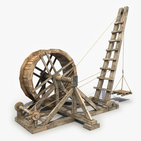 old wooden crane max