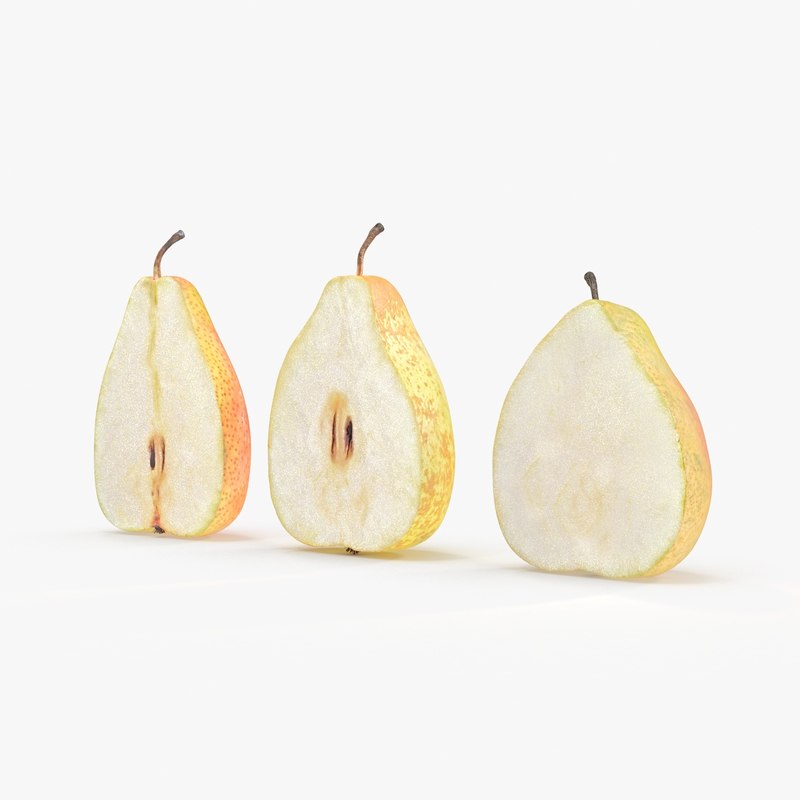 3d pear cross section