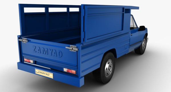 zamyad pickup 3d model