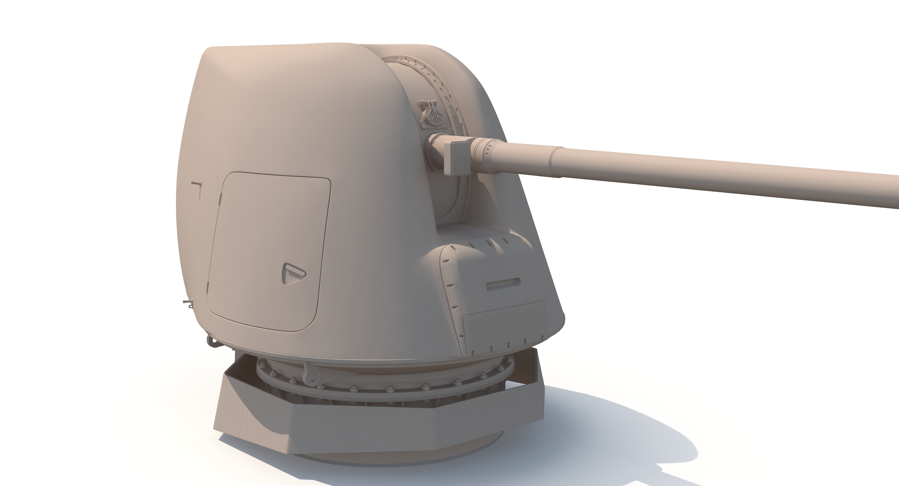 mk 45 mark mod2 3d obj