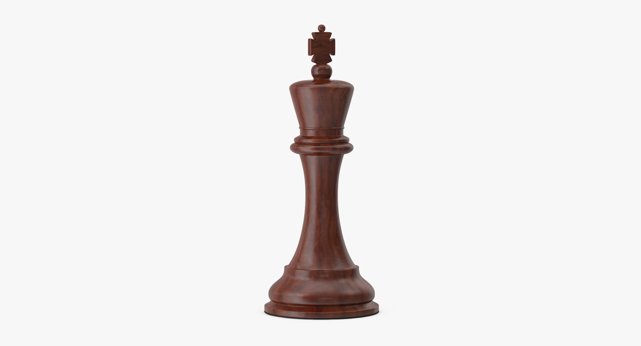 3d king chess piece