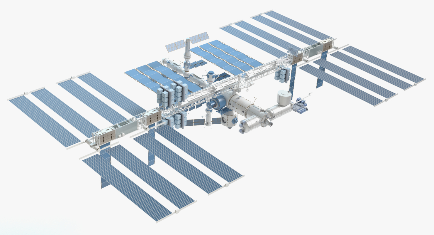 3d international space station