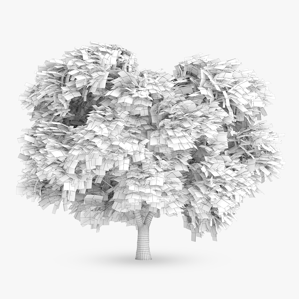 3d rowan tree 5 7m model